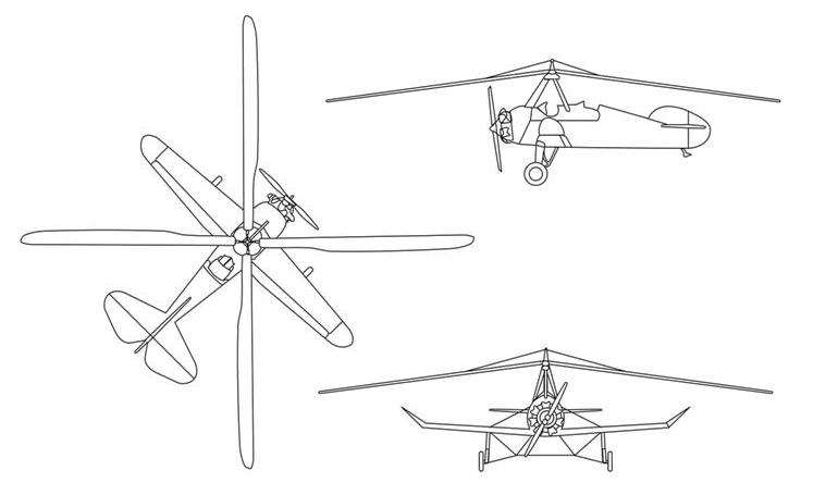 PITCAIRN-CIERVA PCA-2 PCA2 — ICAO Type Designator G1P L/G